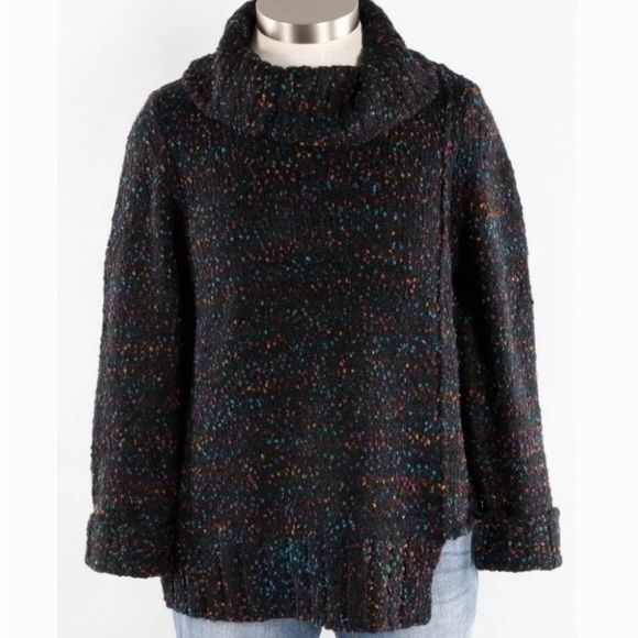 Habitat | Sweaters | Nwt Habitat Stepped Hem Cowl Neck Sweater | Poshmark
